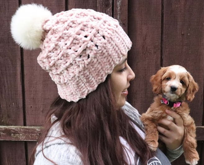 53 Free Patterns to Crochet with Fluffy Velvet Yarn - Yarnique
