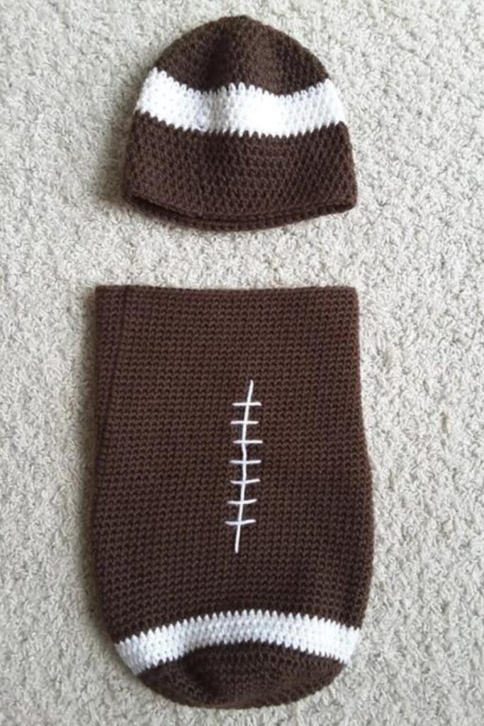 25 Free Crochet Football Pattern Ideas for Game Day - Yarnique